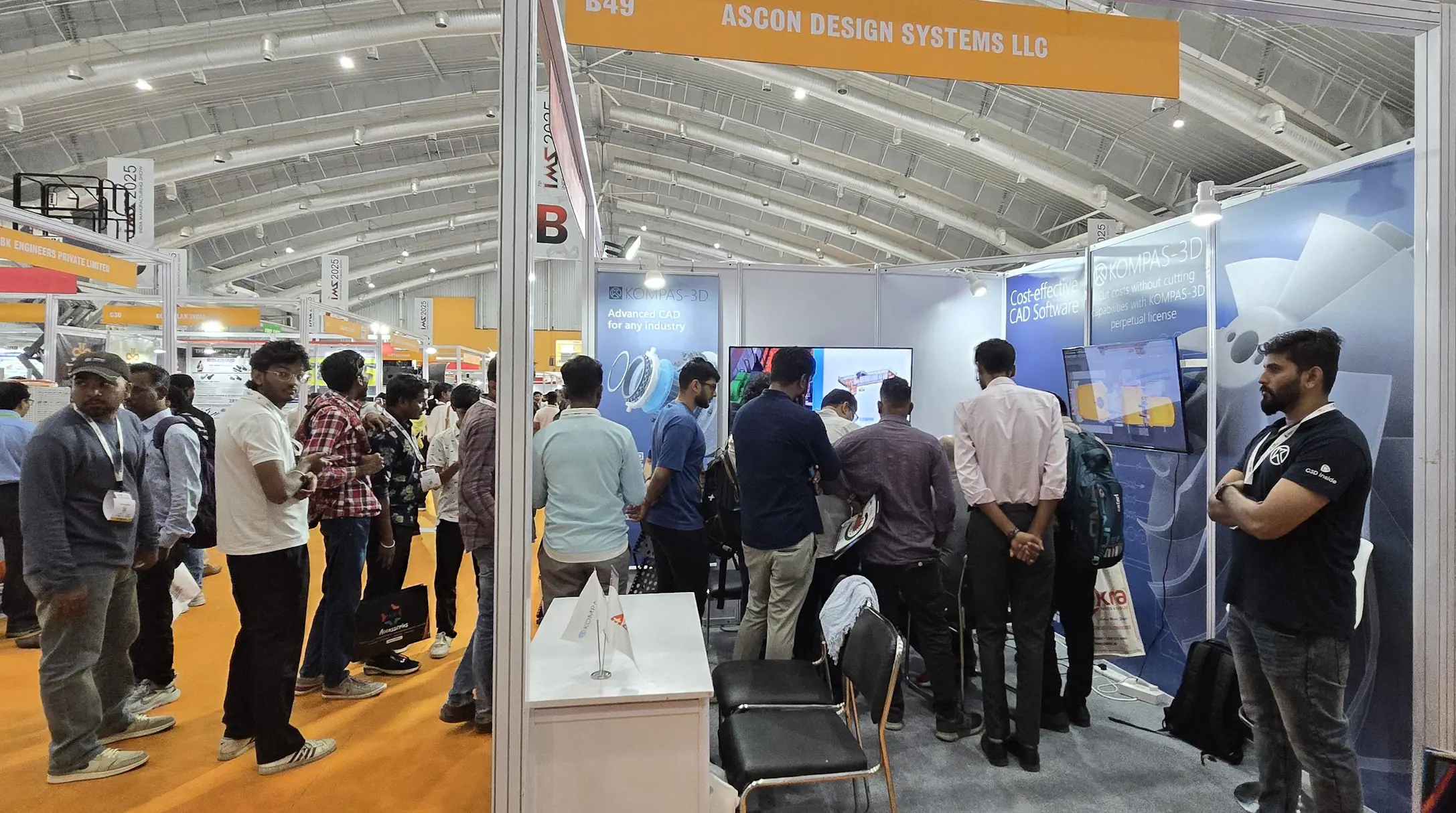 ASCON Presented KOMPAS-3D at IMS 2025